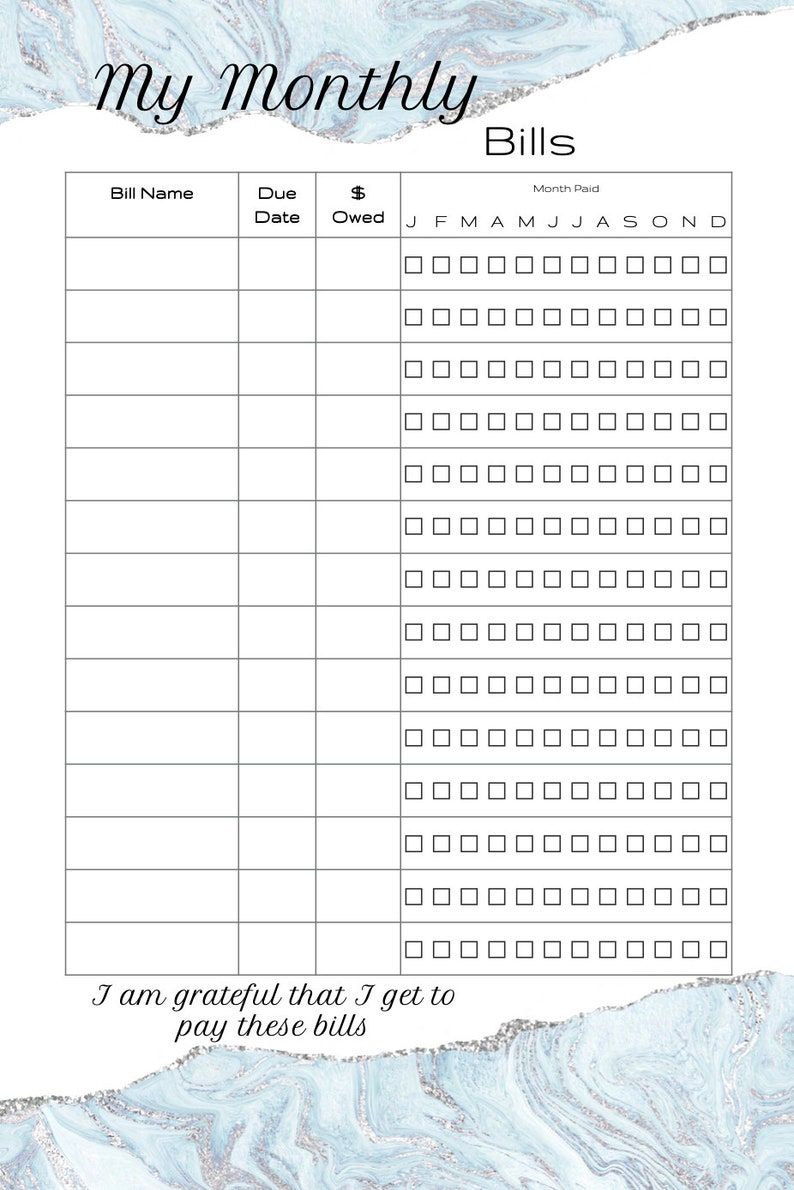 A4 PRINTABLE Money Mindset Budgeting Planner Template 36 - Etsy