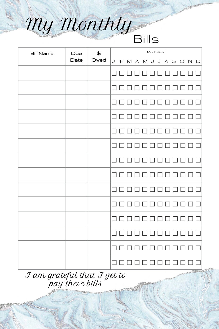 A4 PRINTABLE Money Mindset Budgeting Planner Template (36 Pages) - Etsy
