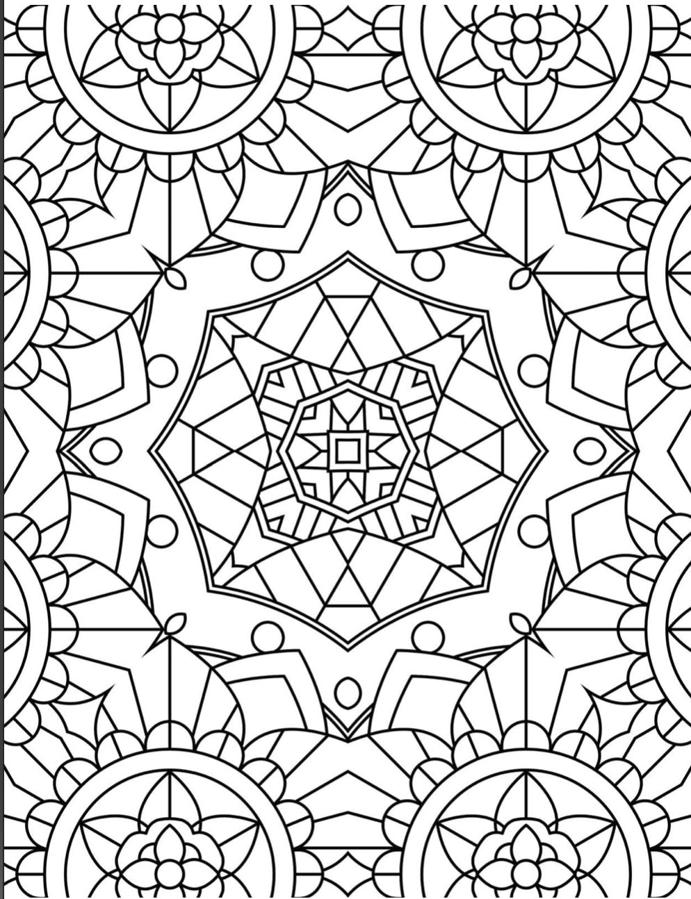 PRINTABLE – the Full-page Mandala Collection Volume 2 Intermediate ...