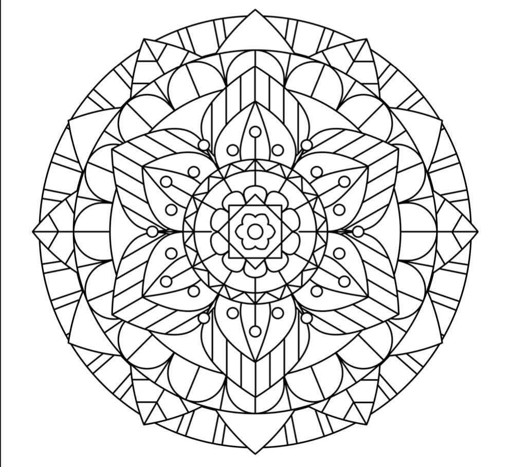 PRINTABLE- the Circle Mandala Collection: Beginner Mandala Starter Pack ...