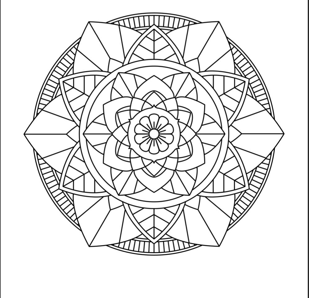 PRINTABLE- the Circle Mandala Collection: Beginner Mandala Starter Pack ...