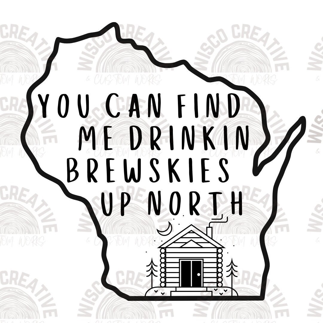 Upnorth Wisconsin SVG - Cut File - Cricut - Glowforge - Commercial Use ...