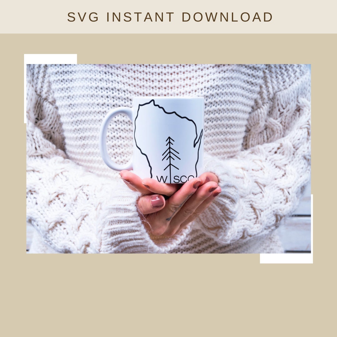 Wisconsin State SVG - Cut File - Cricut - Glowforge - Commercial Use ...