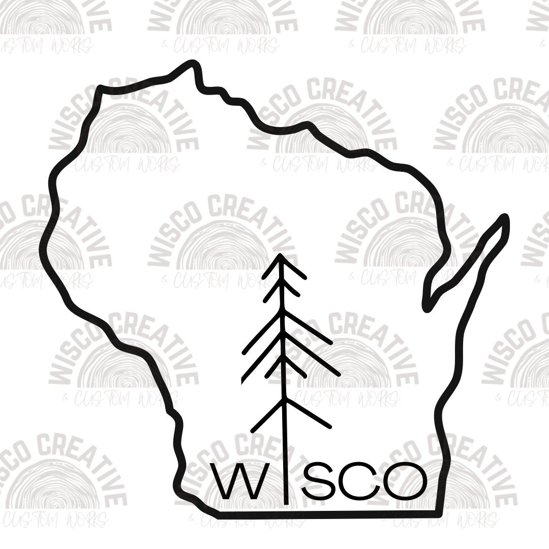 Wisconsin State SVG - Cut File - Cricut - Glowforge - Commercial Use ...