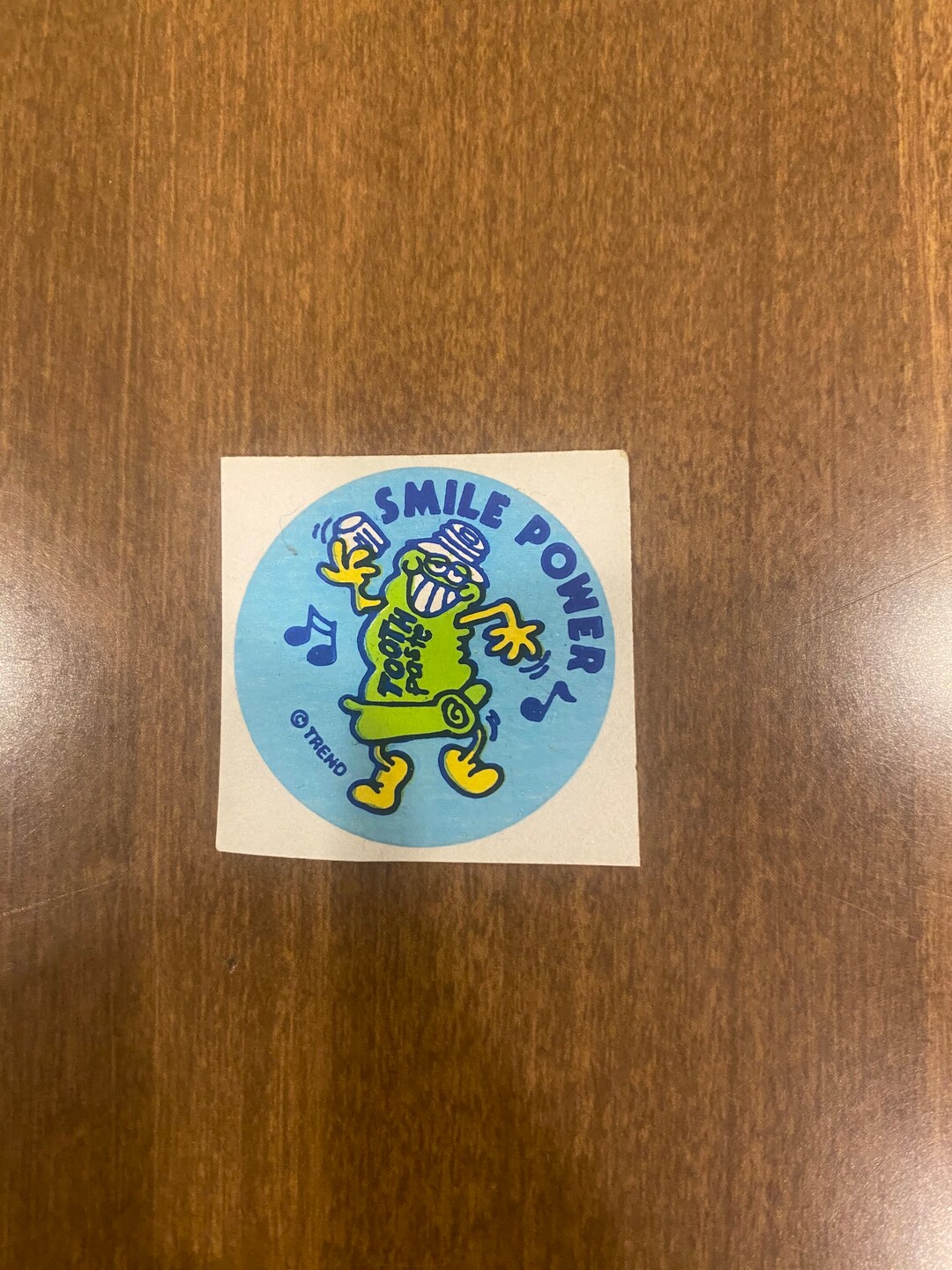 Vintage 1980s Trend Scratch N Sniff Toothpaste One Sticker - Etsy