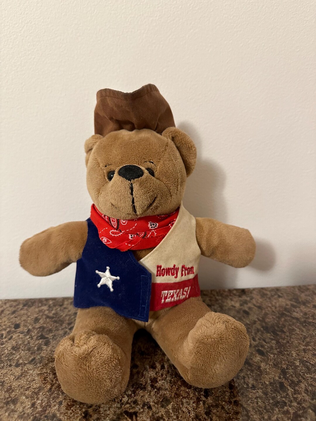 Zooma Howdy From Texas Bear Plush Stuffed Animal Toy 10 Inch - Etsy