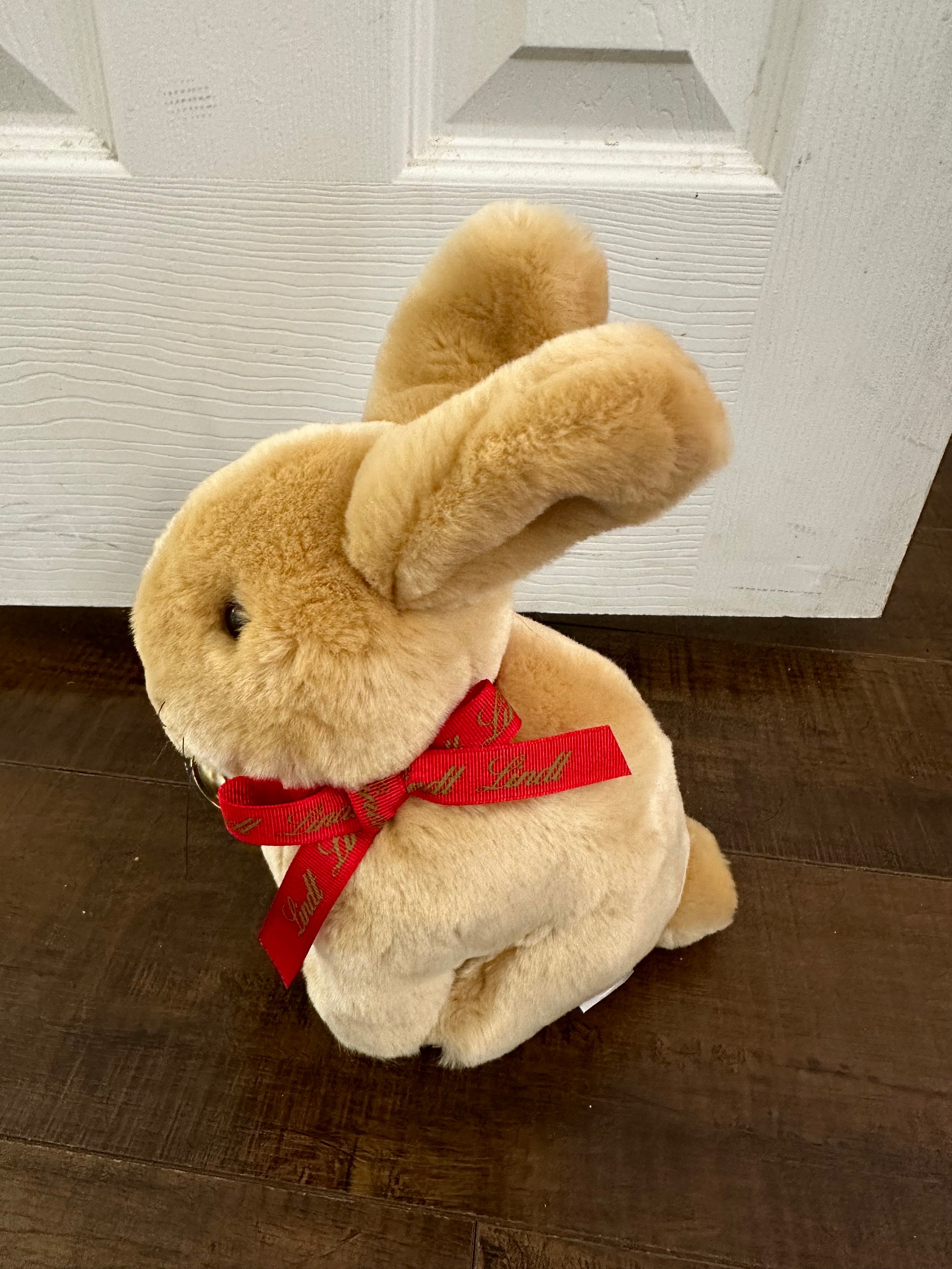 Gund Lindt Rabbit With Bell Plush Stuffed Animal Toy 9 Inch - Etsy