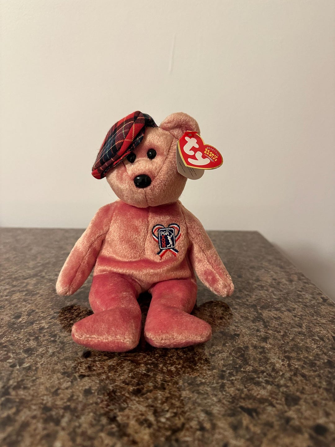 Ty Beanie Babies Chari-tee PGA Bear 8 Inch Plush Stuffed Animal Toy - Etsy