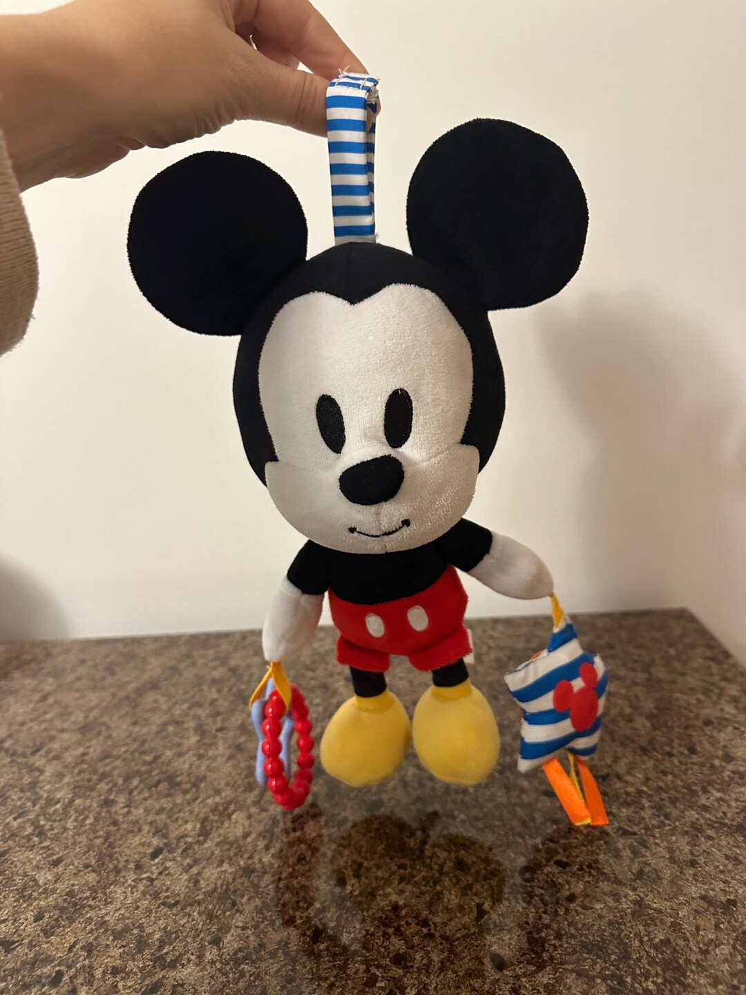 Disney Baby Mickey Mouse Activity Plush Stuffed Animal Toy - Etsy