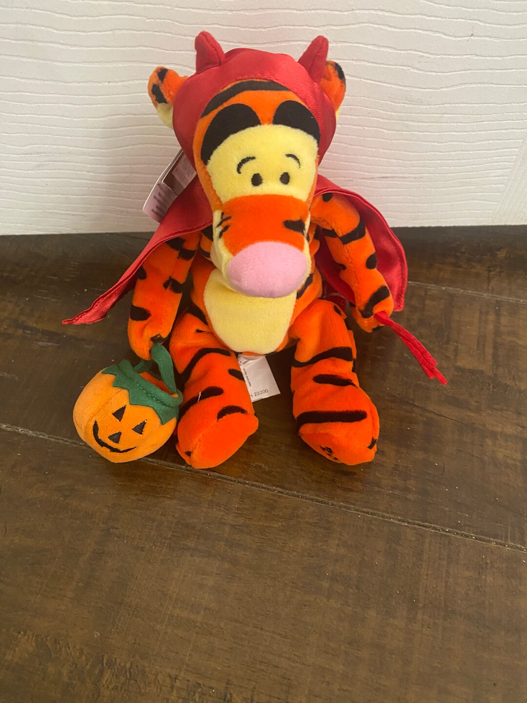 Disney Halloween Devil Tigger Plush 9 Inch 2000 - Etsy