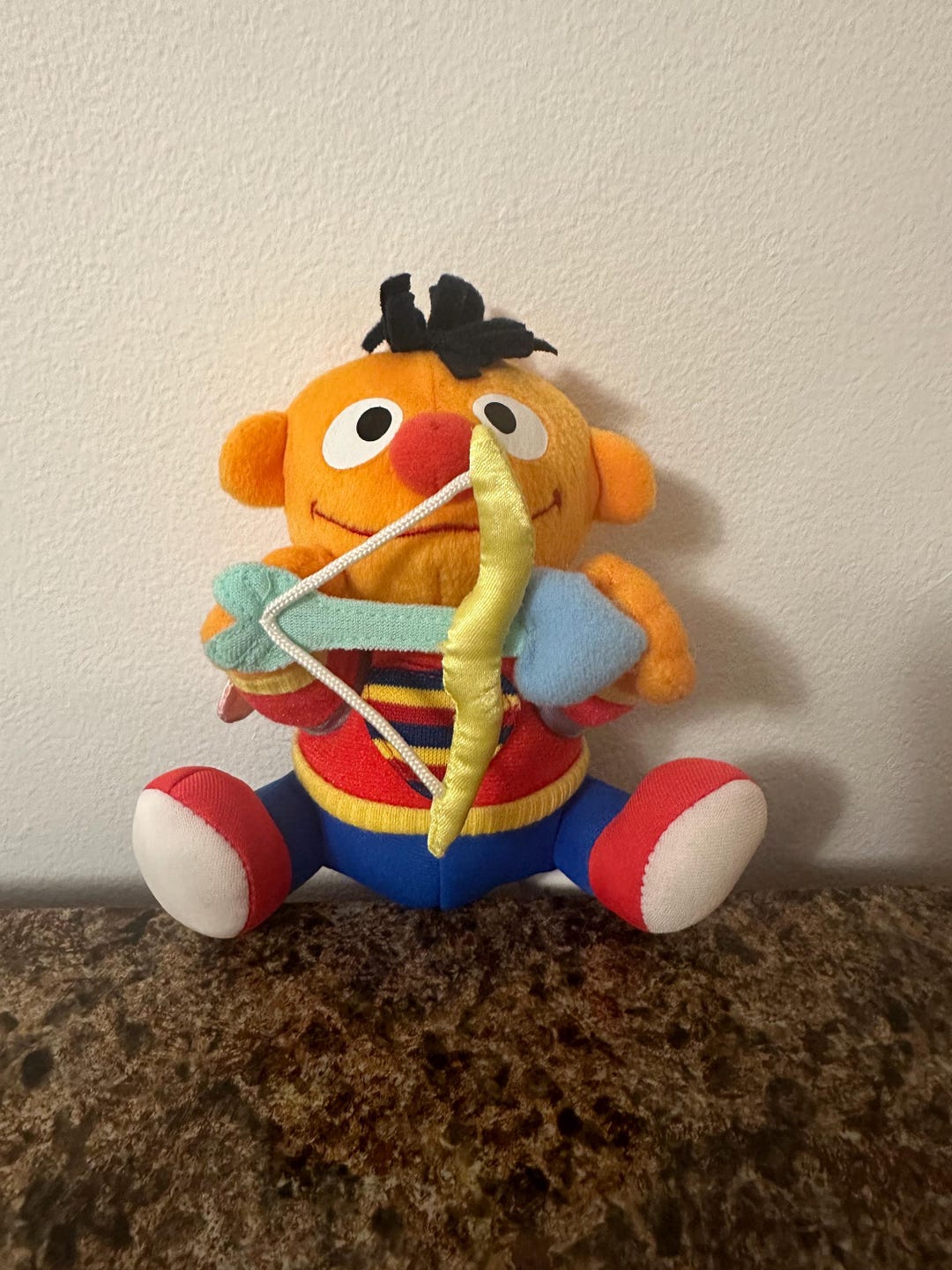 Fisher Price Sesame Street Ernie Cupid Plush 5 Inch Stuffed Toy - Etsy