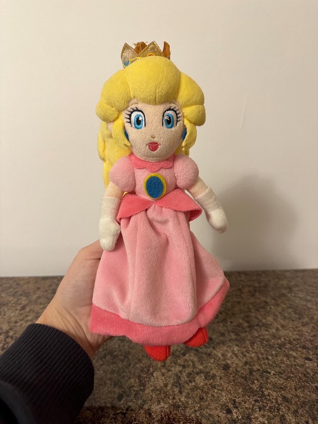 Princess Peach Super Mario 10 Inch Plush Stuffed Toy - Etsy