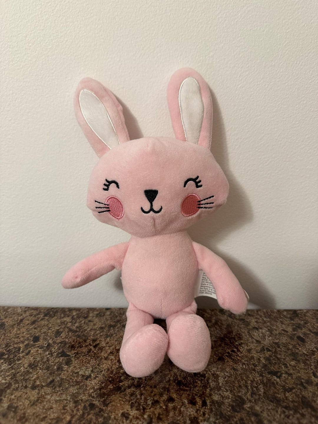 Walgreens Bunny Pink 12 Inch Plush Stuffed Animal Toy - Etsy