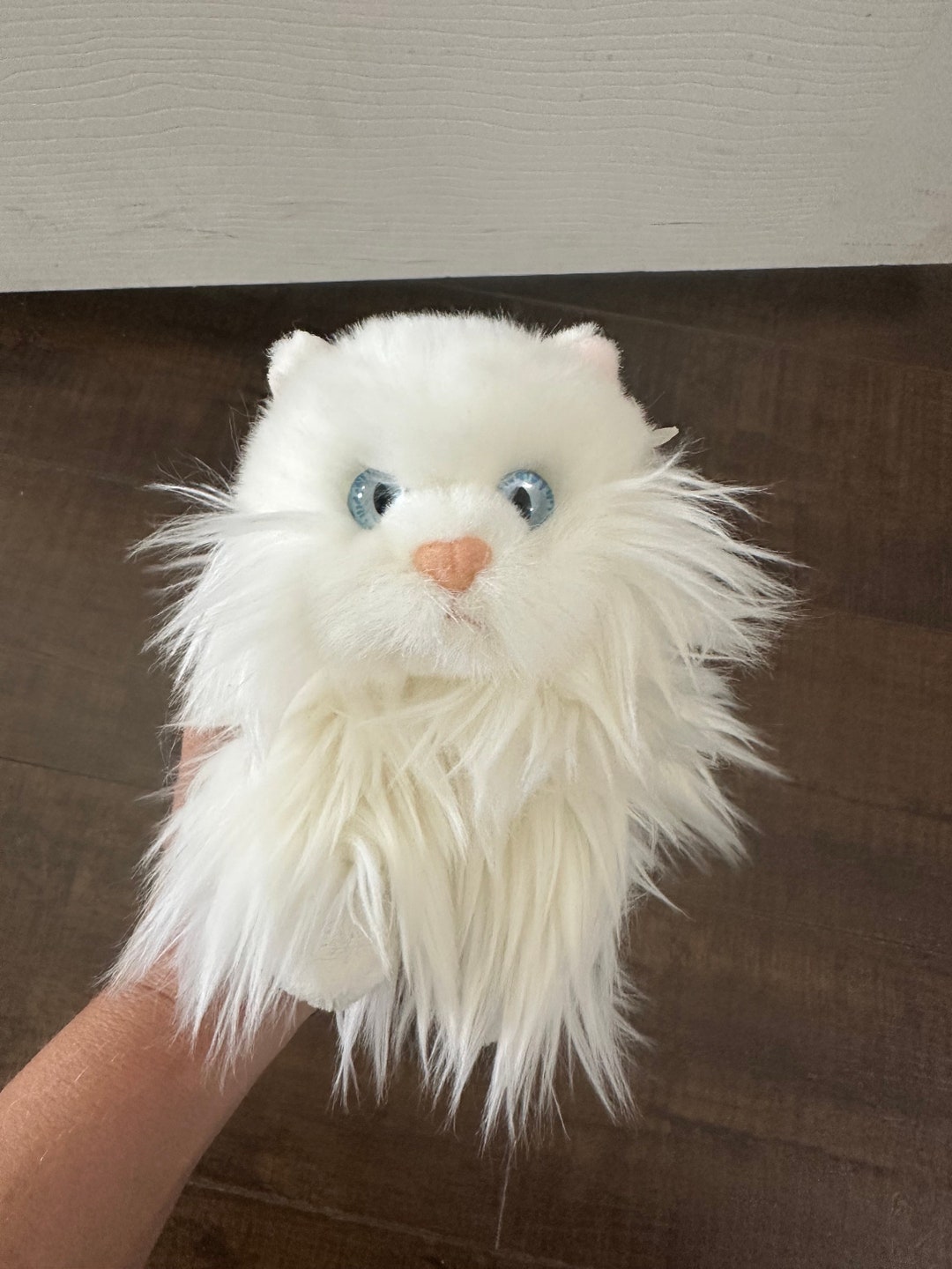 Aurora Persian Cat White Plush Stuffed Animal Toy 8 Inch - Etsy