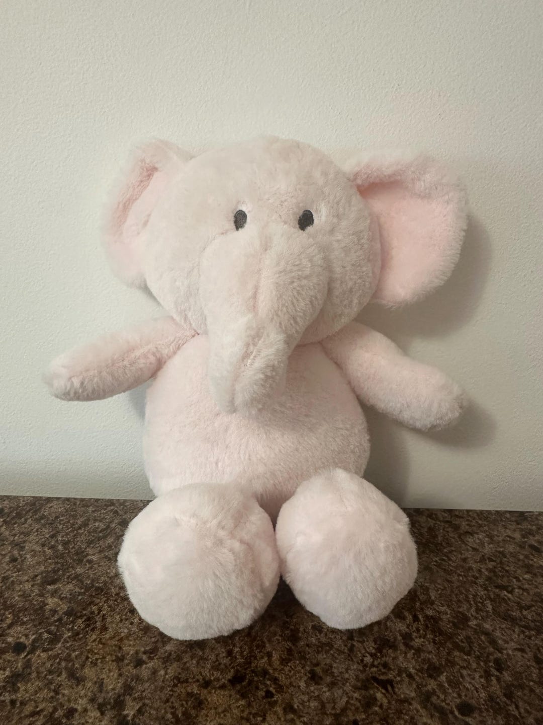 Kellytoy Elephant 13 Inch Plush Rattle Stuffed Animal Toy Pink - Etsy