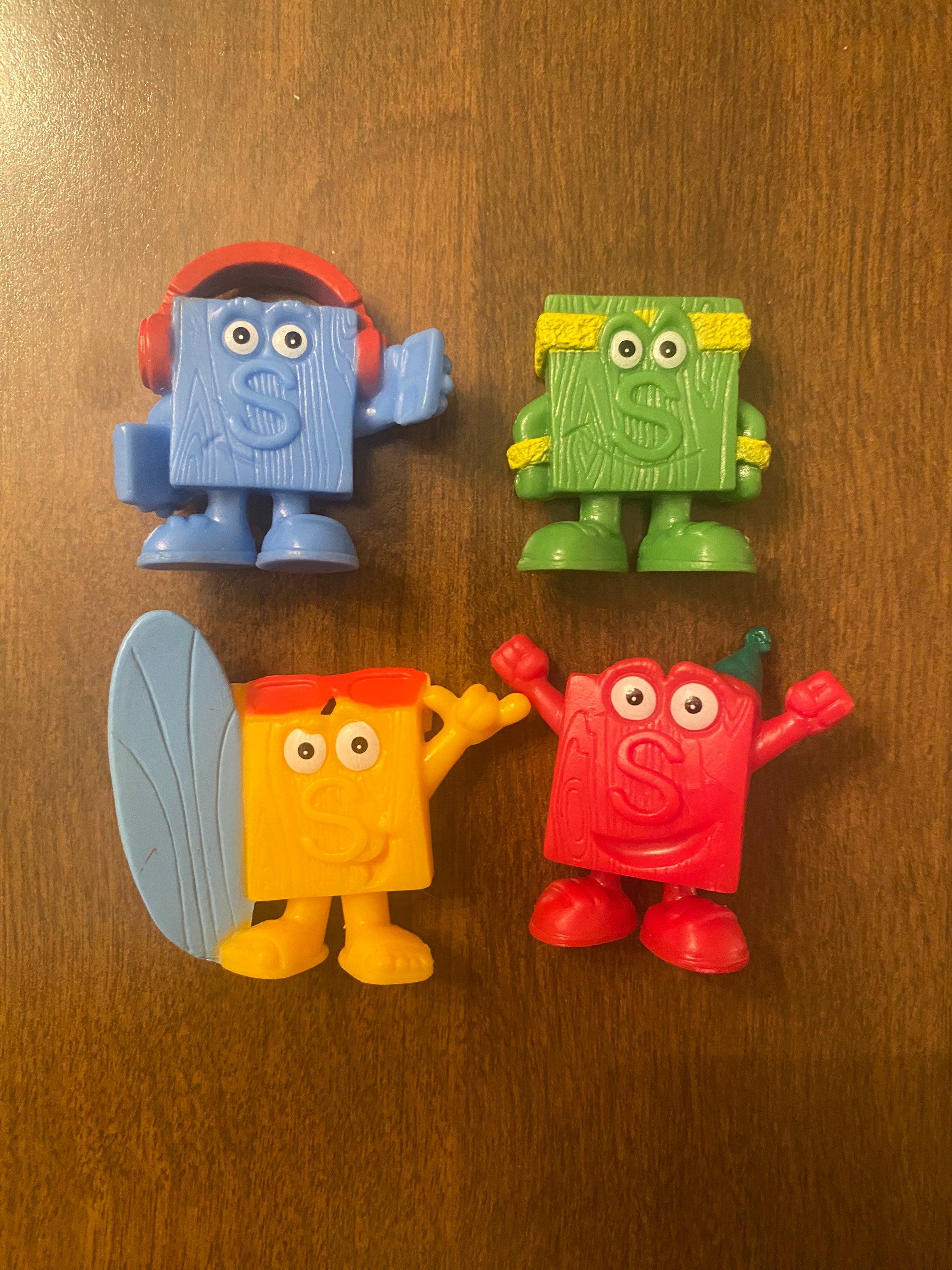 Scrabble Junior Four Tokens Game Replacement Pieces - Etsy