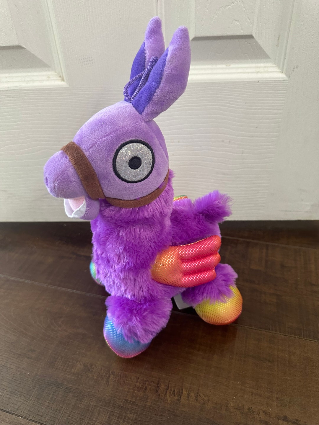 Nanco Llama Purple Rainbow Winged Plush Stuffed Toy 11 Inch - Etsy