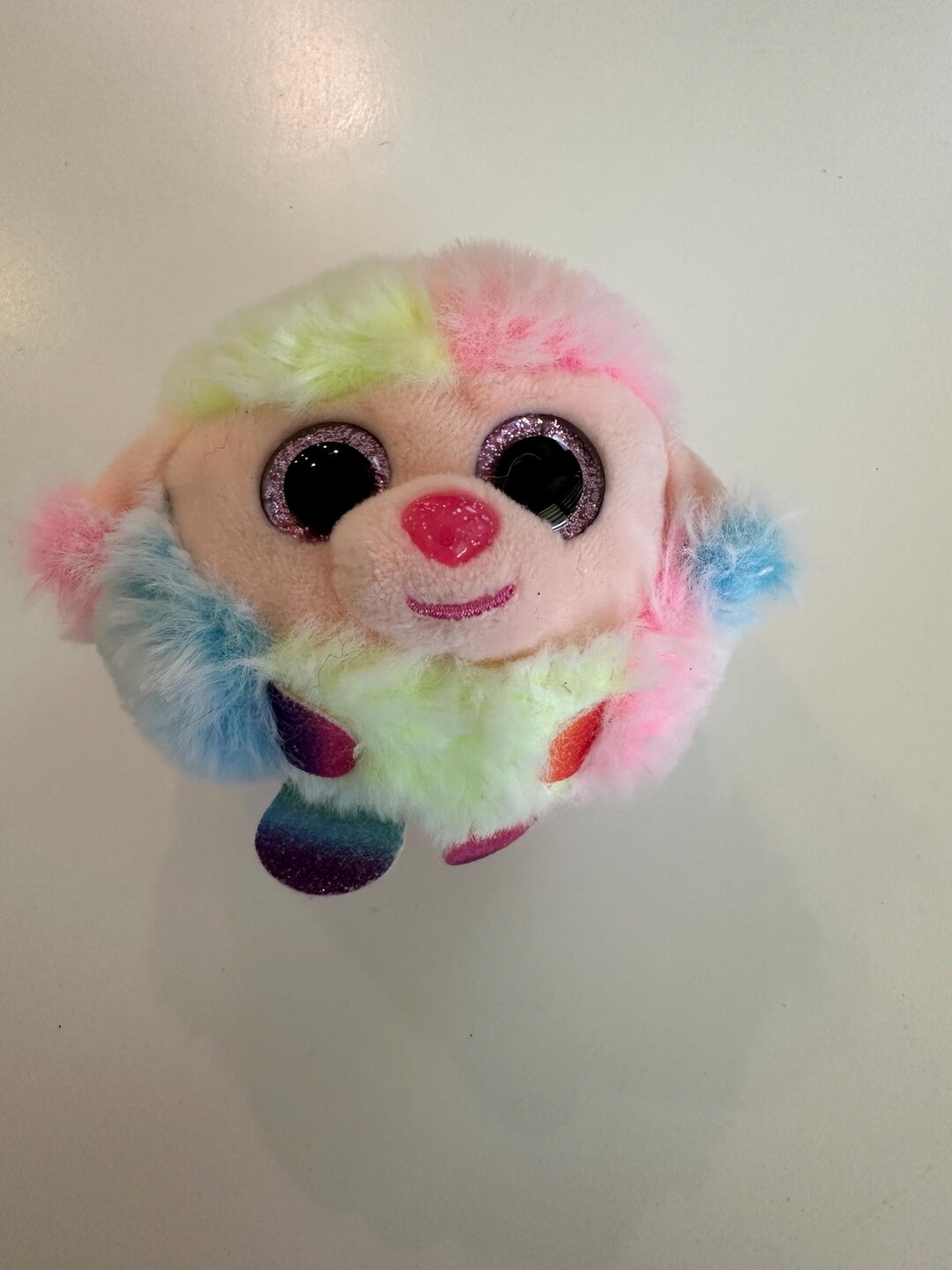 Ty Puffies Rainbow the Poodle 3 Inch Plush Stuffed Animal Toy - Etsy