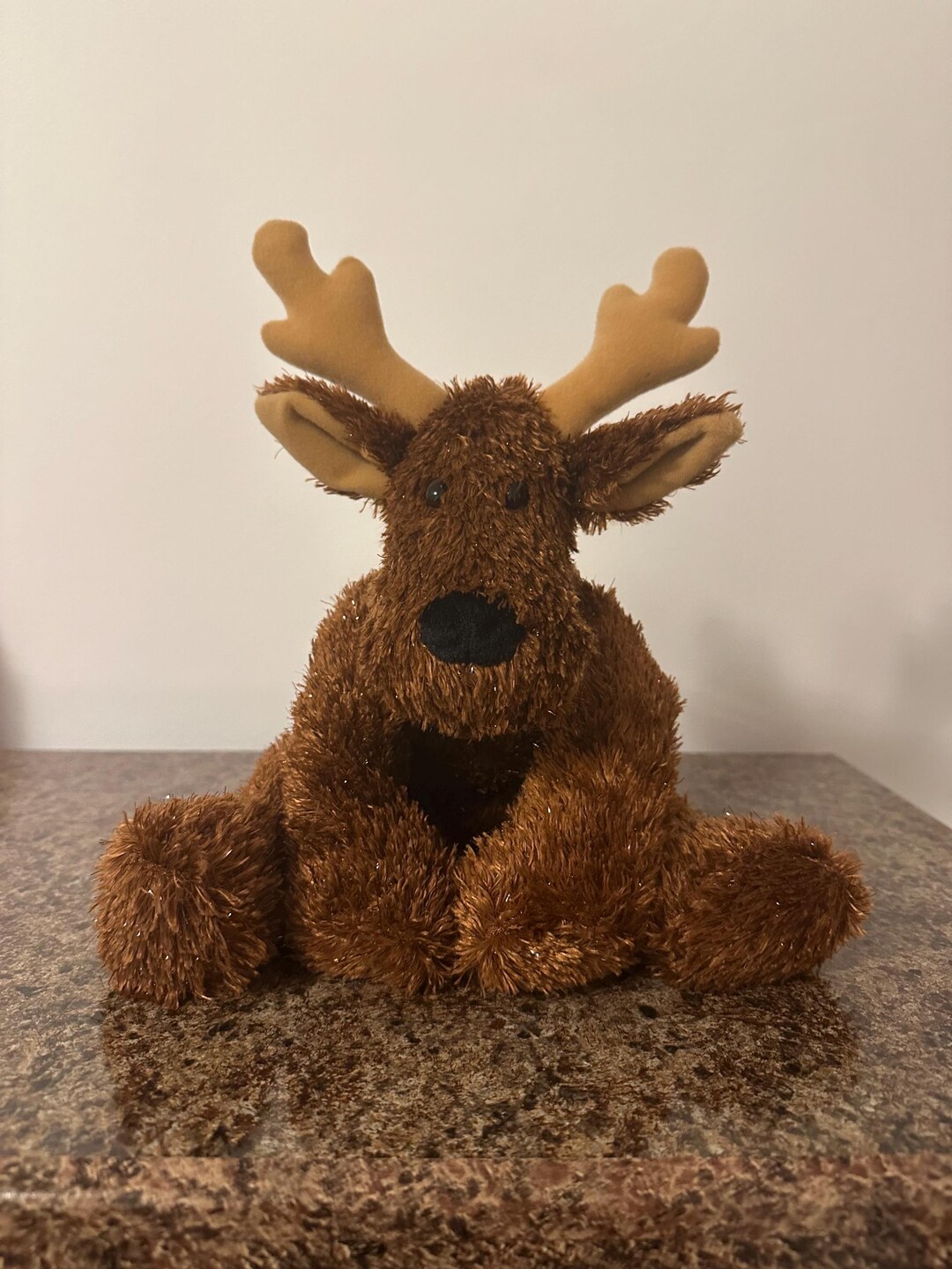 Hallmark Reindeer Sparkly 9 Inch Plush Stuffed Animal Toy - Etsy