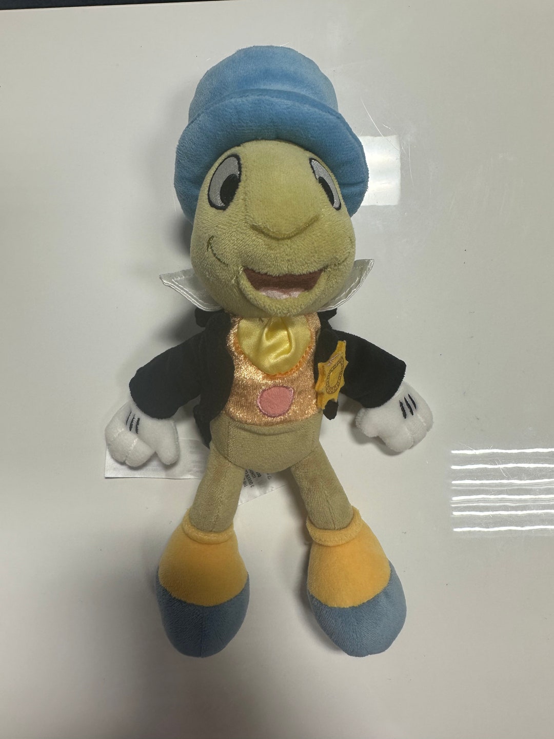 Disney Store Jimney Cricket Plush 9 Inch - Etsy