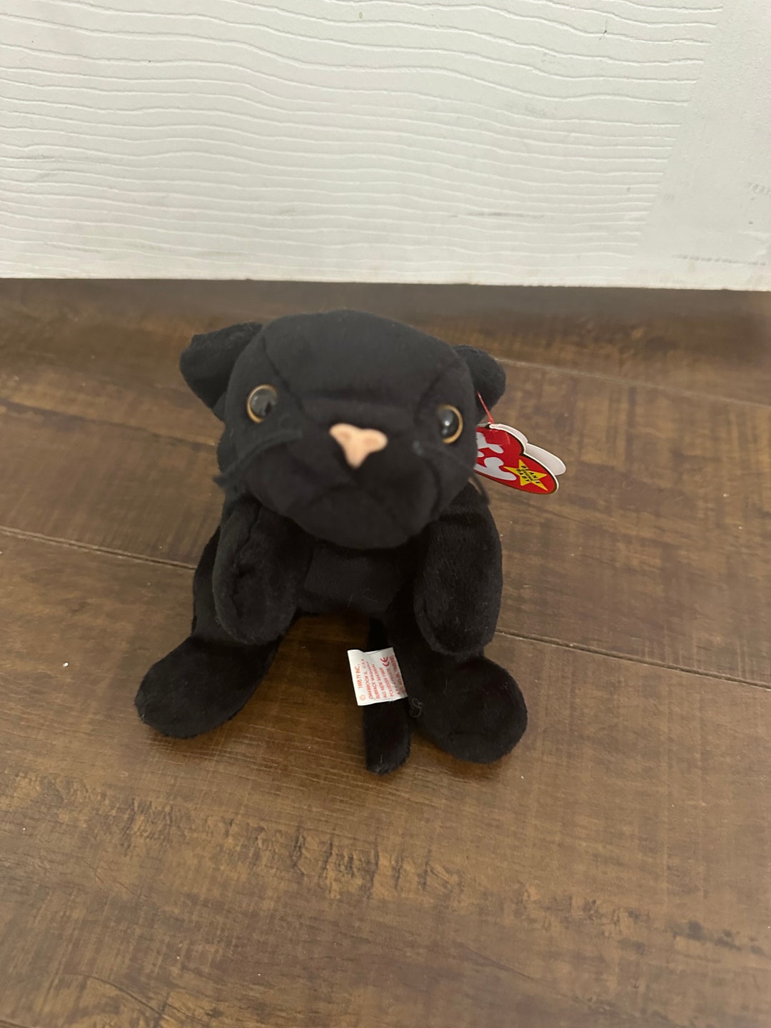 Ty Beanie Babies Velvet the Panther Plush Stuffed Animal Toy 9 Inch - Etsy