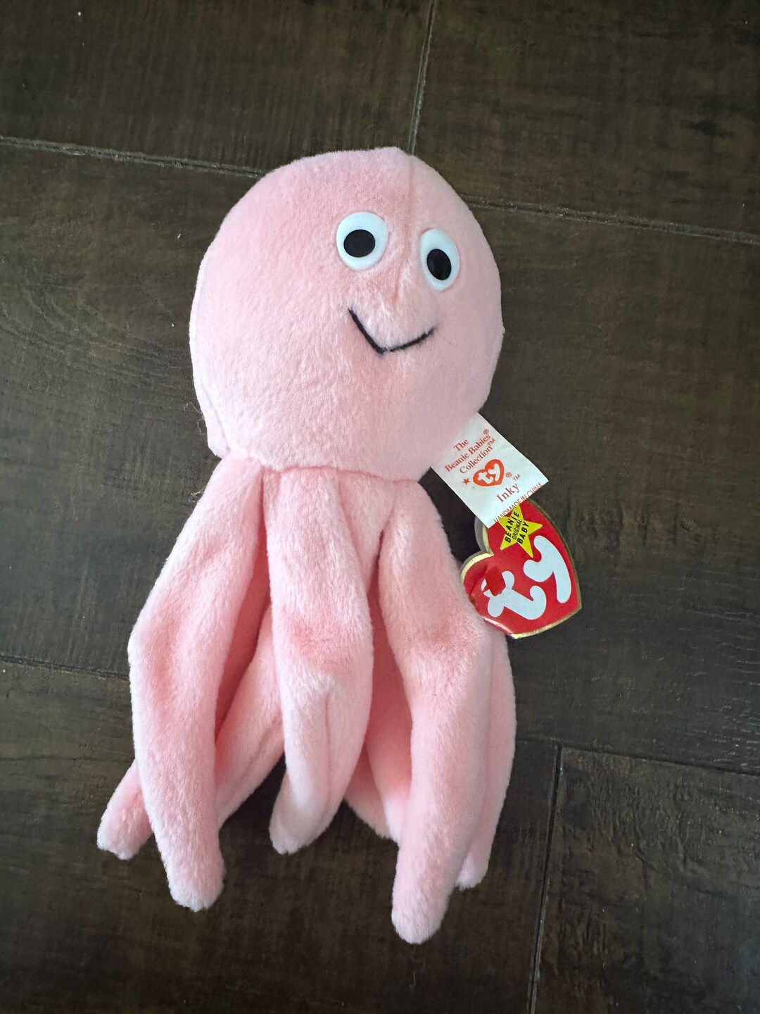 Ty Beanie Baby Inky the Octopus 7 Inch Plush Stuffed Animal Toy - Etsy