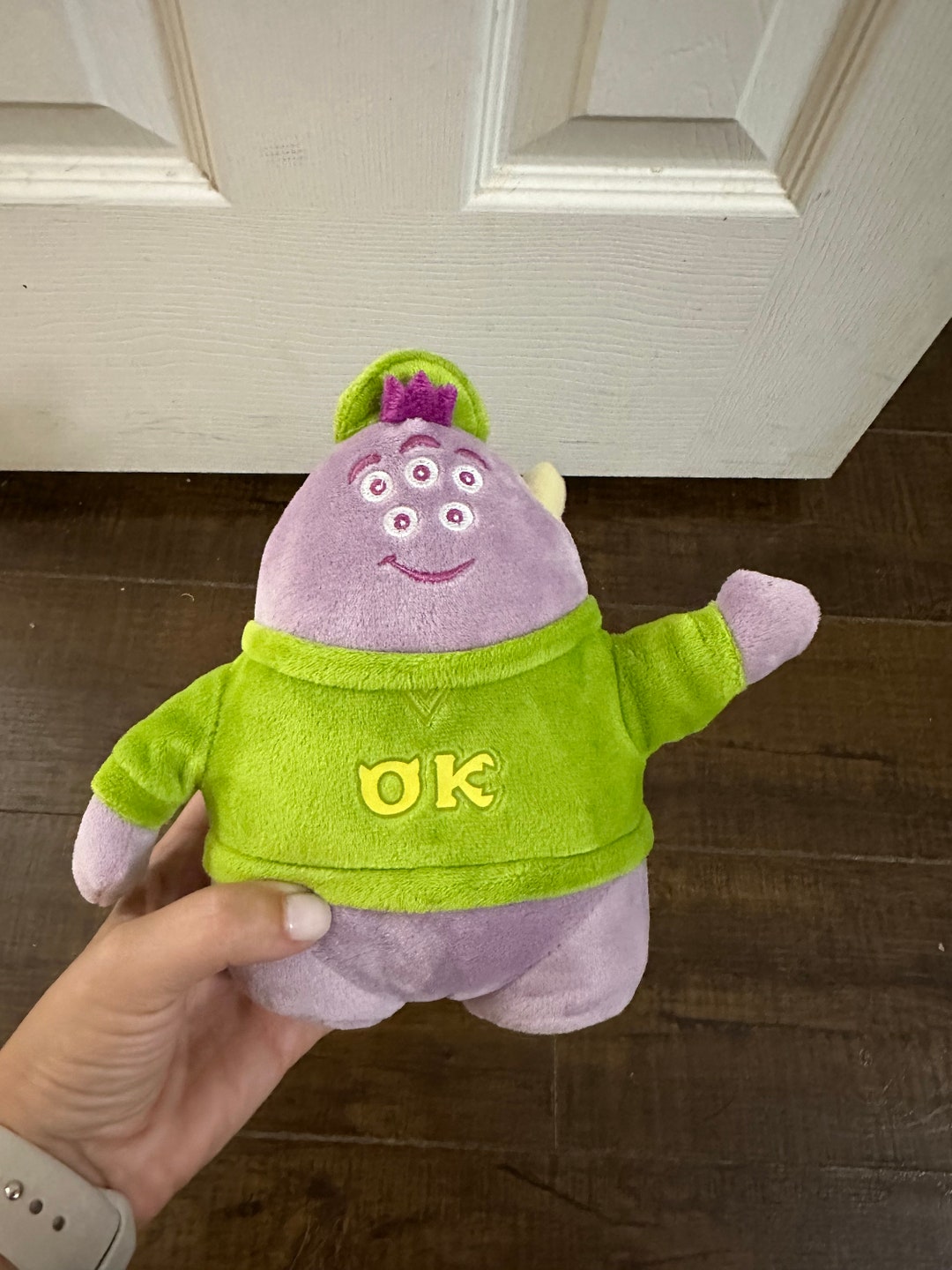 Monster Pixar Ok Plush 8 Inch Tall - Etsy