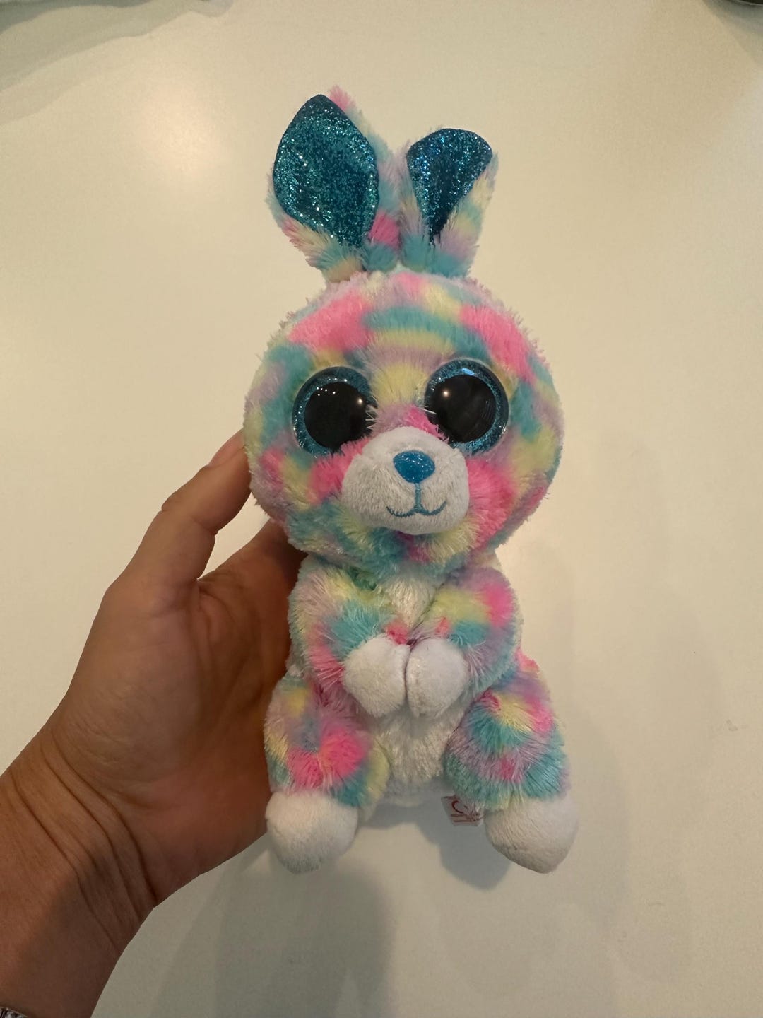 Ty Beanie Boos Hops the Bunny Plush Stuffed Animal Toy 9 Inch - Etsy
