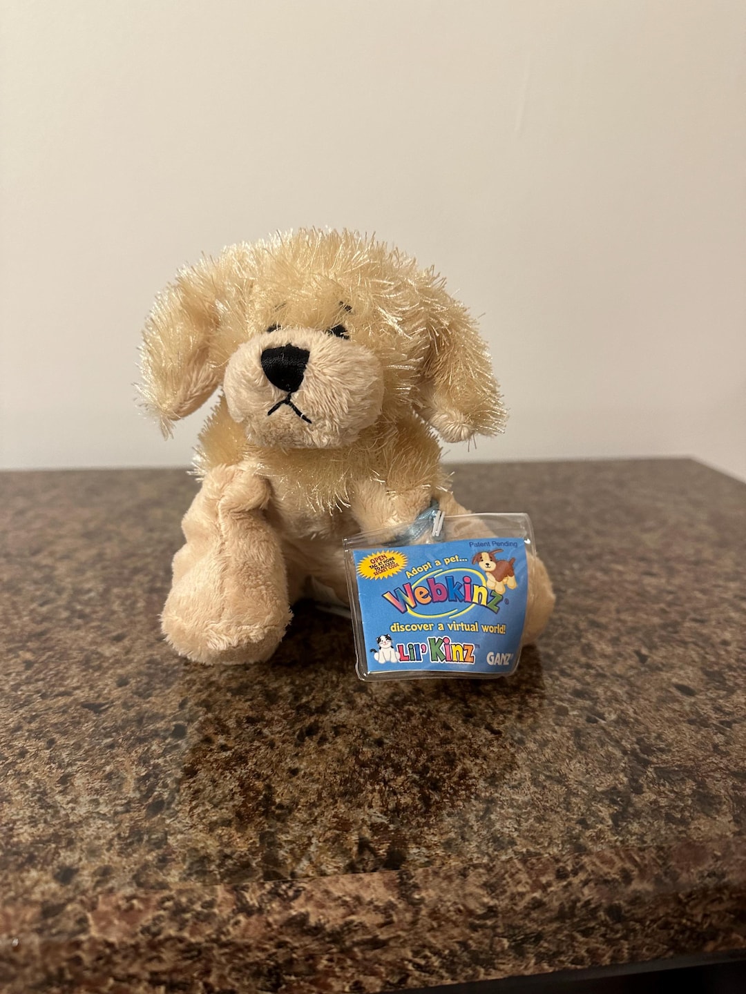 Webkinz Ganz Lil Kinz Golden Retriever Plush Stuffed Animal Toy 6 Inch ...