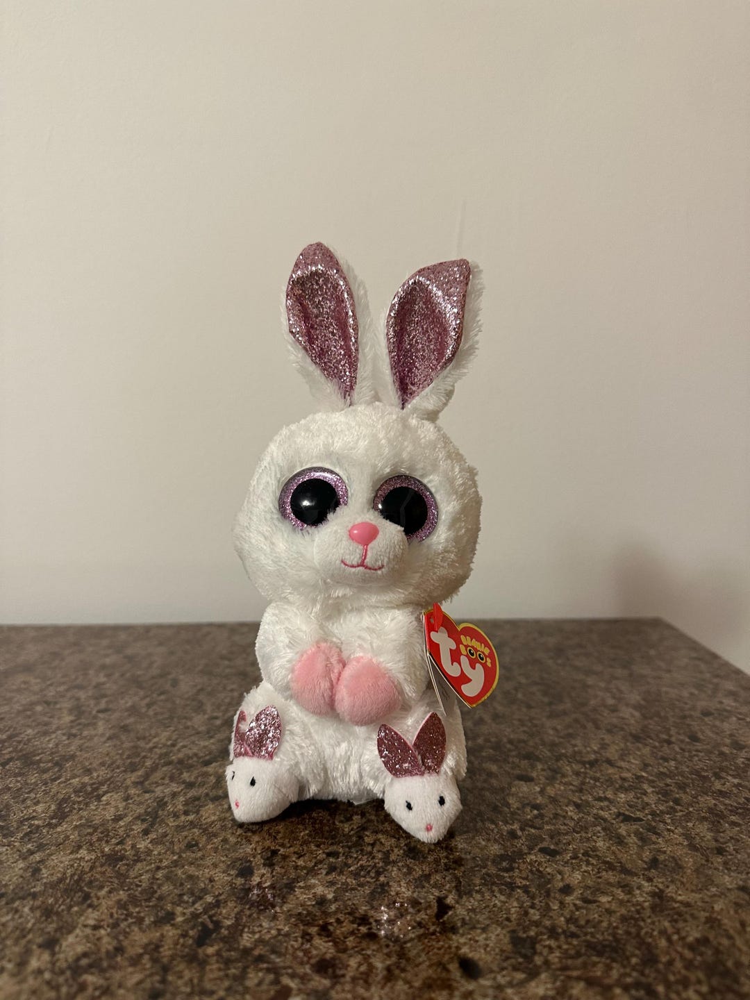 Ty Beanie Boos Slippers the Bunny 8 Inch Plush Stuffed Animal Toy - Etsy