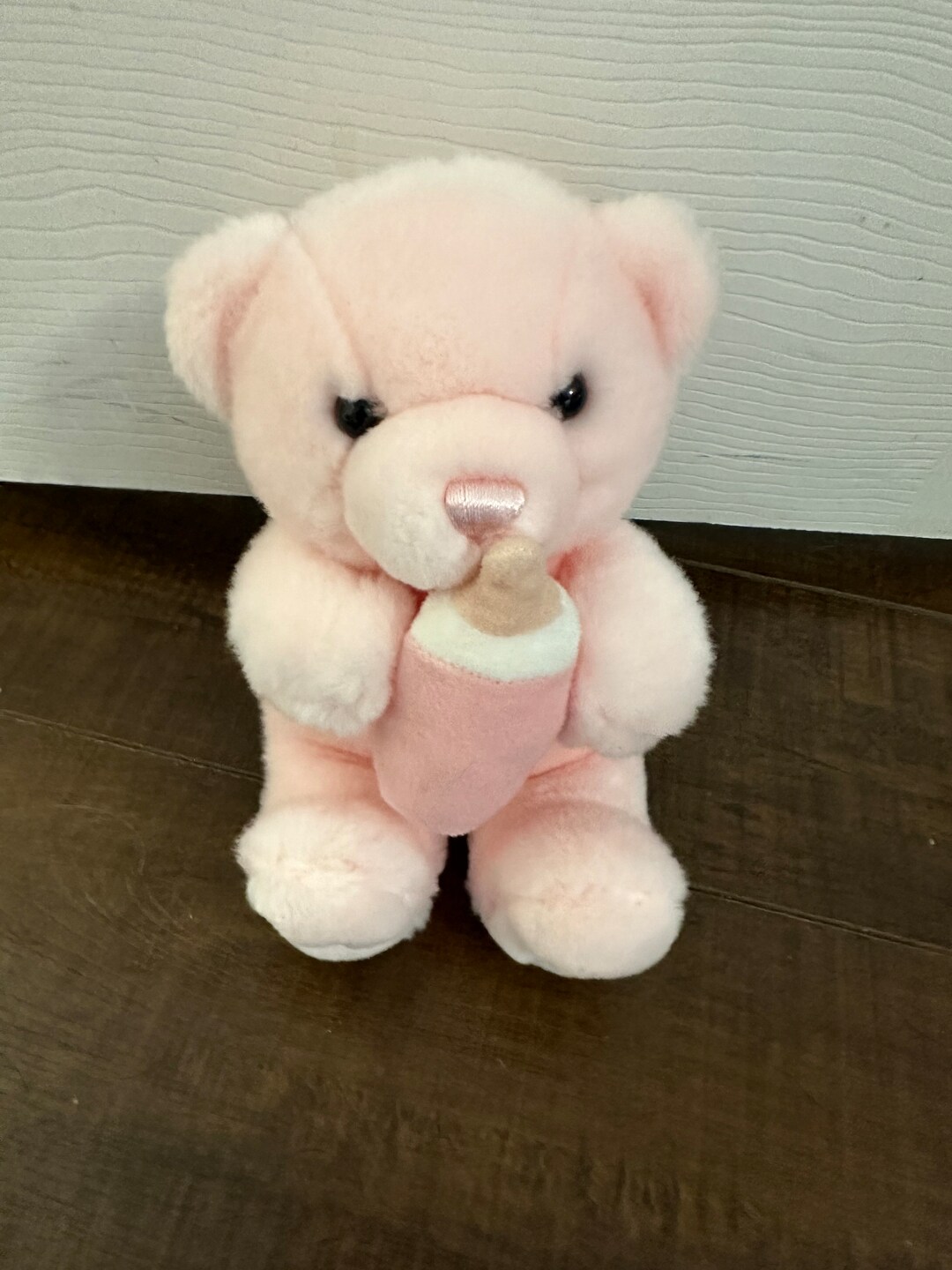 People Pals Bear Baby Girl Pink Plush Stuffed Animal Toy 8 Inch - Etsy