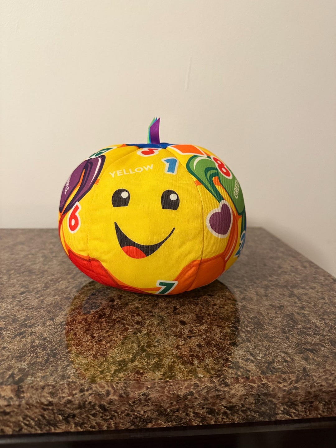 Fisher Price Laugh and Learn Singing Soccer Ball 8 Inch Plush Stuffed ...