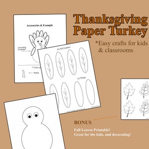 Easy, Last-minute DIY Thanksgiving Turkey Craft - Decorate a Turkey ...
