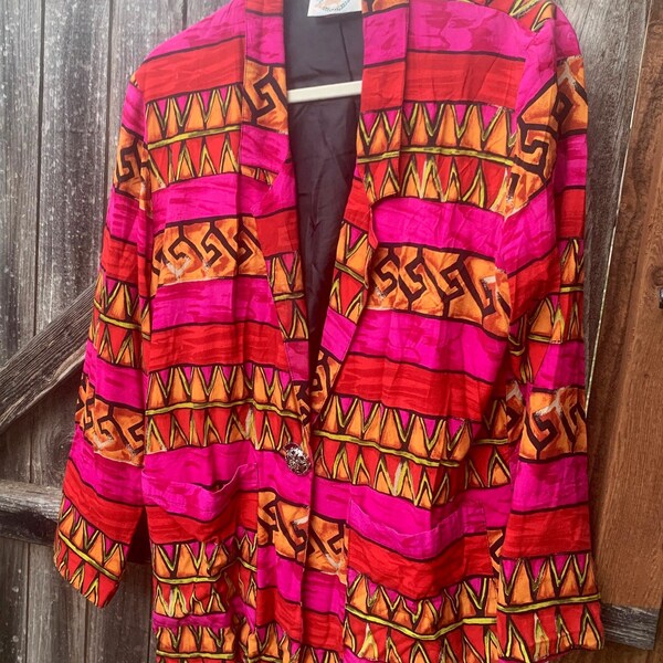 Vintage 90s Blazer - Etsy