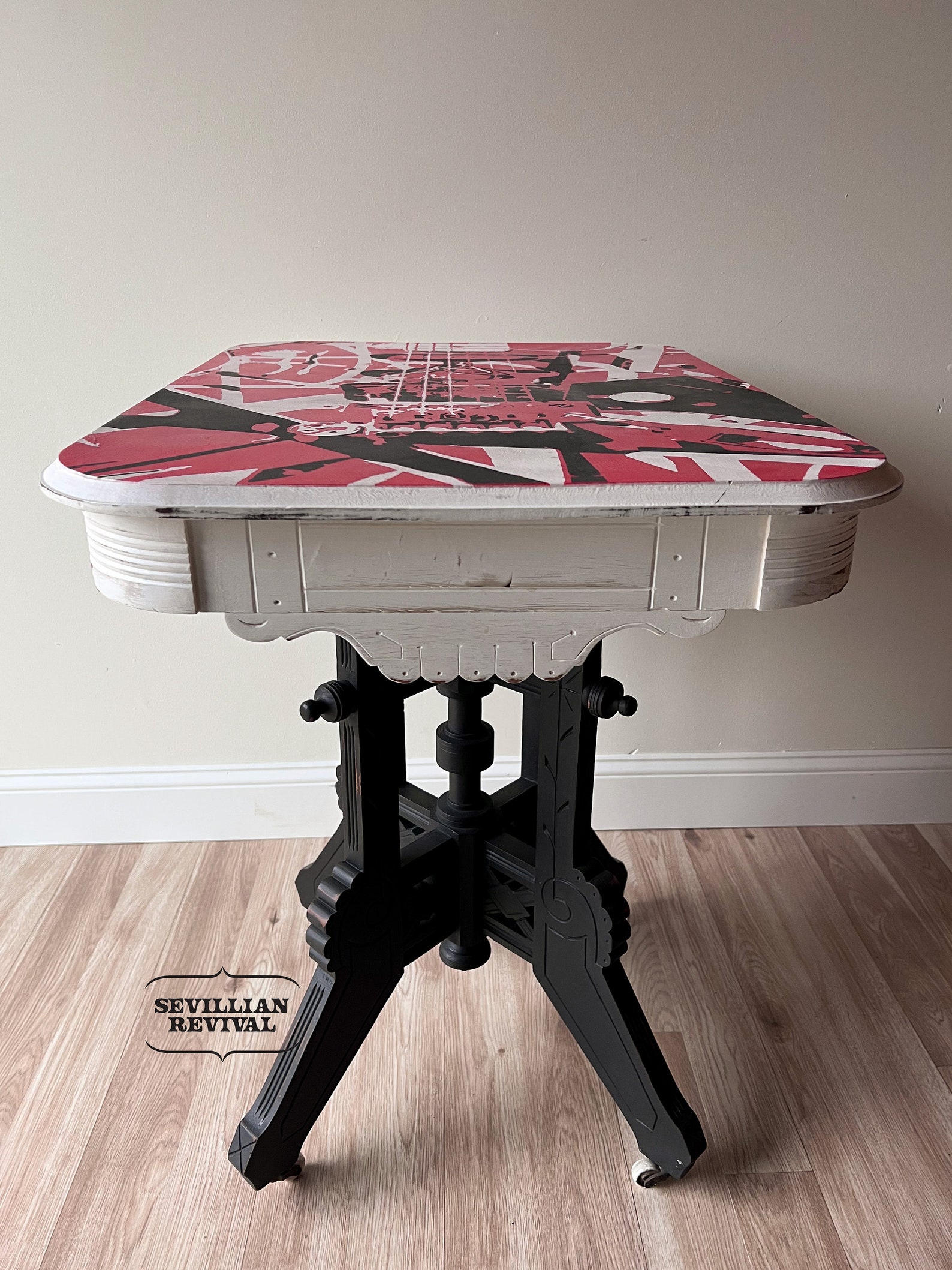 Eddie Van Halen Tribute Table / Collectable EVH Celebration / EVH ...