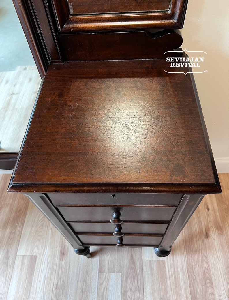 Antique Vanity With Mirrors / 1920s Sligh Furniture Company / - Etsy