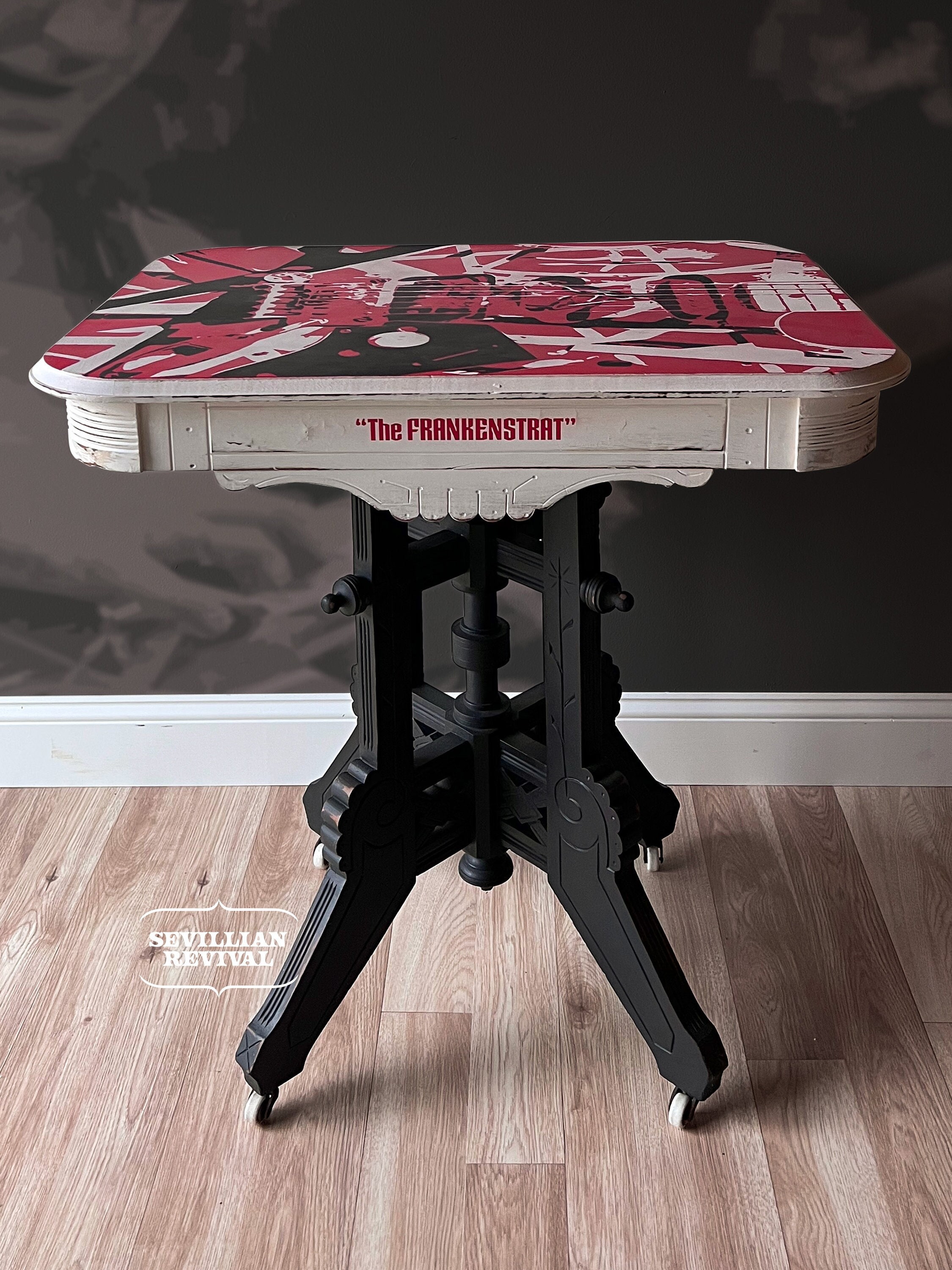 Eddie Van Halen Tribute Table / Collectable EVH Celebration / EVH ...