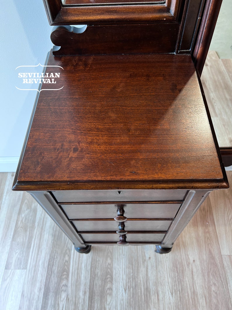 Antique Vanity With Mirrors / 1920s Sligh Furniture Company / - Etsy