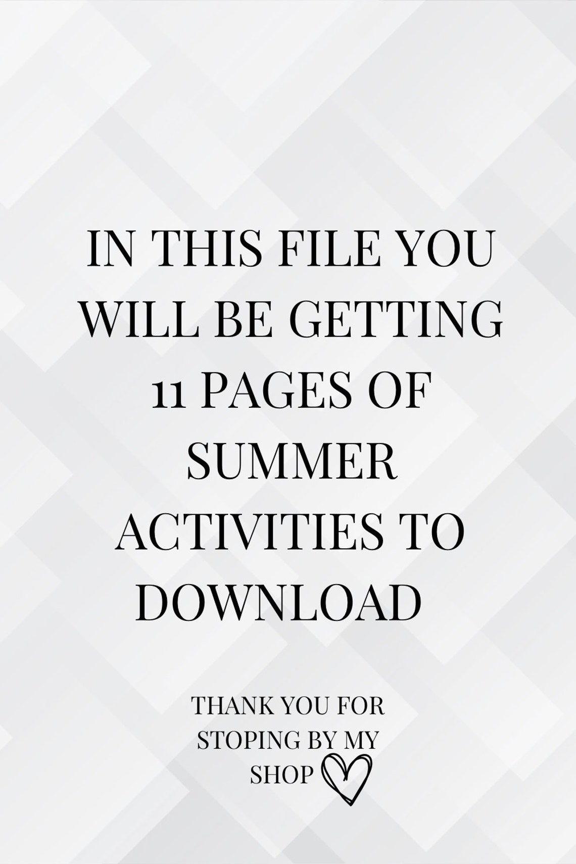 Summer Bucket List Activity Pages for Kids, Kids Activity Pages, Sunmer ...