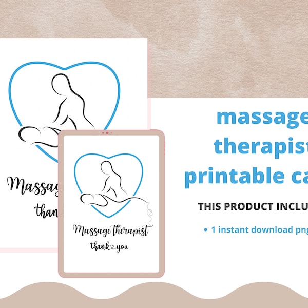 Massage Therapist Etsy