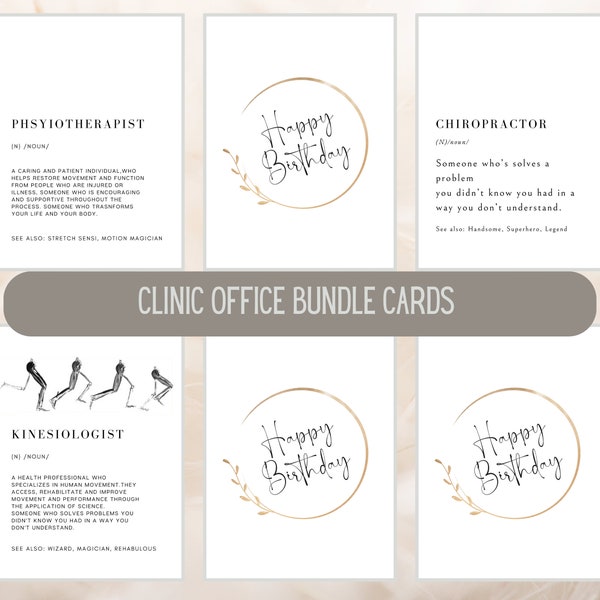 Birthday Card for Physical Therapist - Etsy