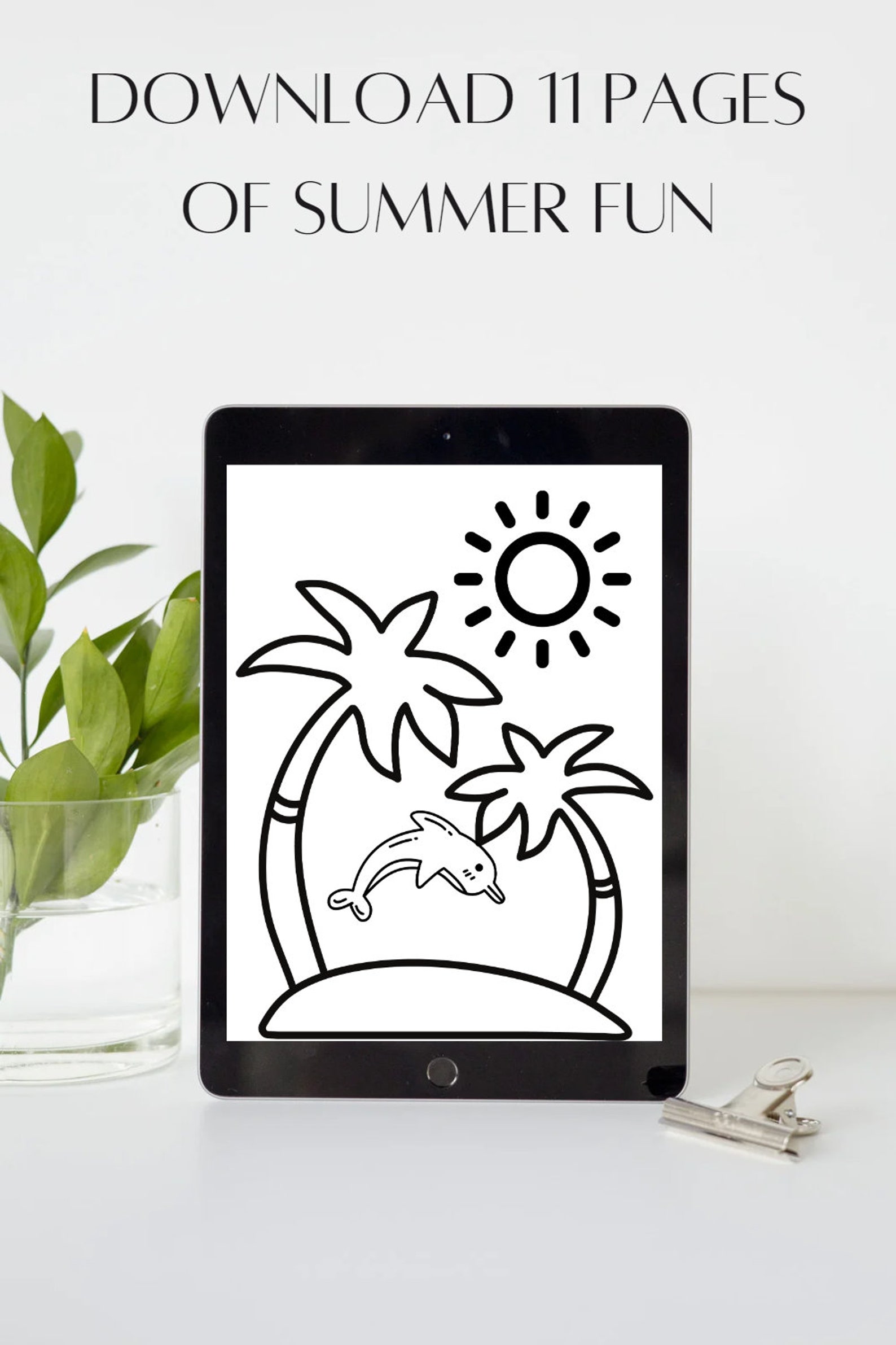 Summer Bucket List Activity Pages for Kids, Kids Activity Pages, Sunmer ...