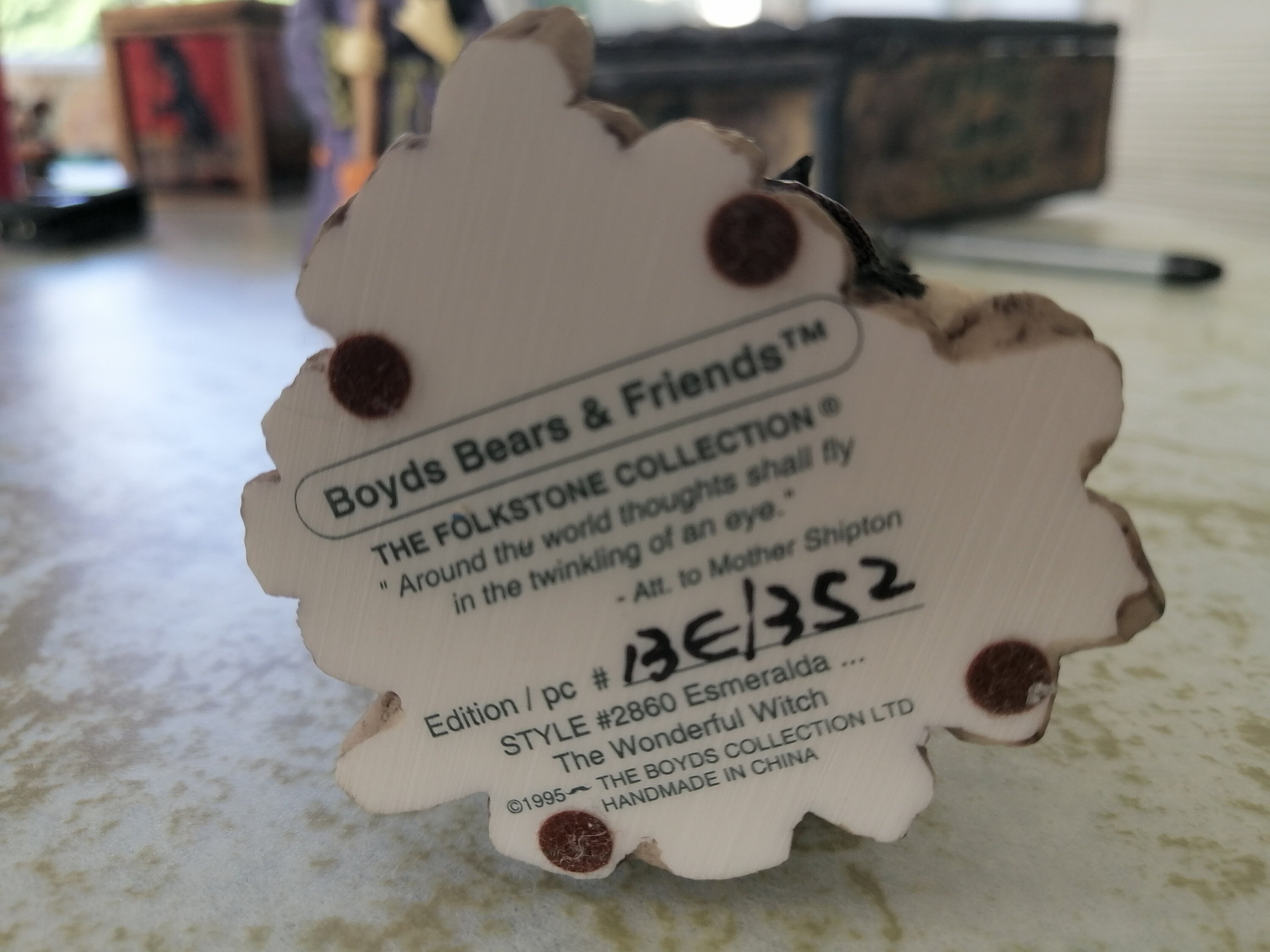 Esmeralda Witch Table Figurine - Etsy