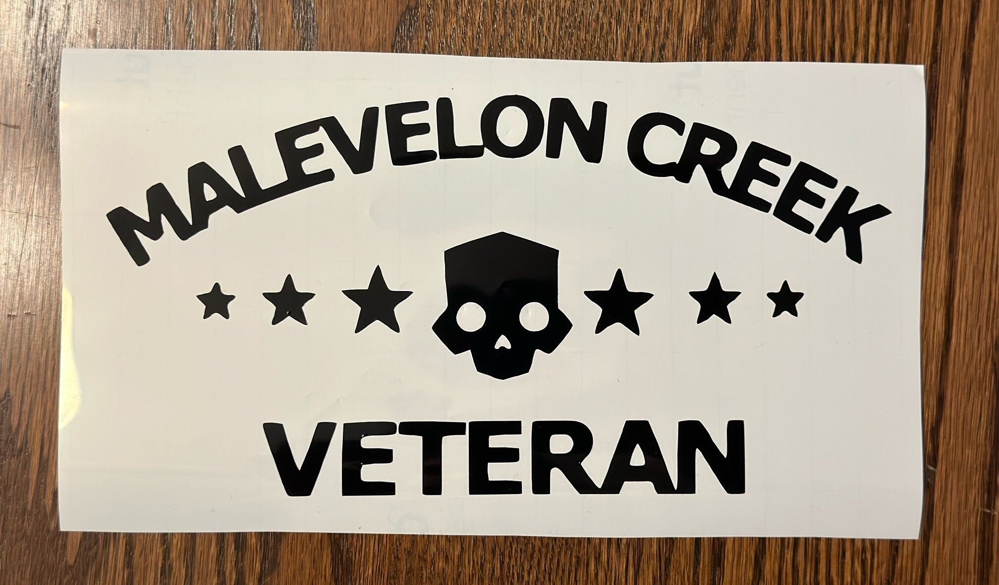 Malevelon Creek Veteran Vinyl Sticker Inspired by Helldivers 2 - Etsy