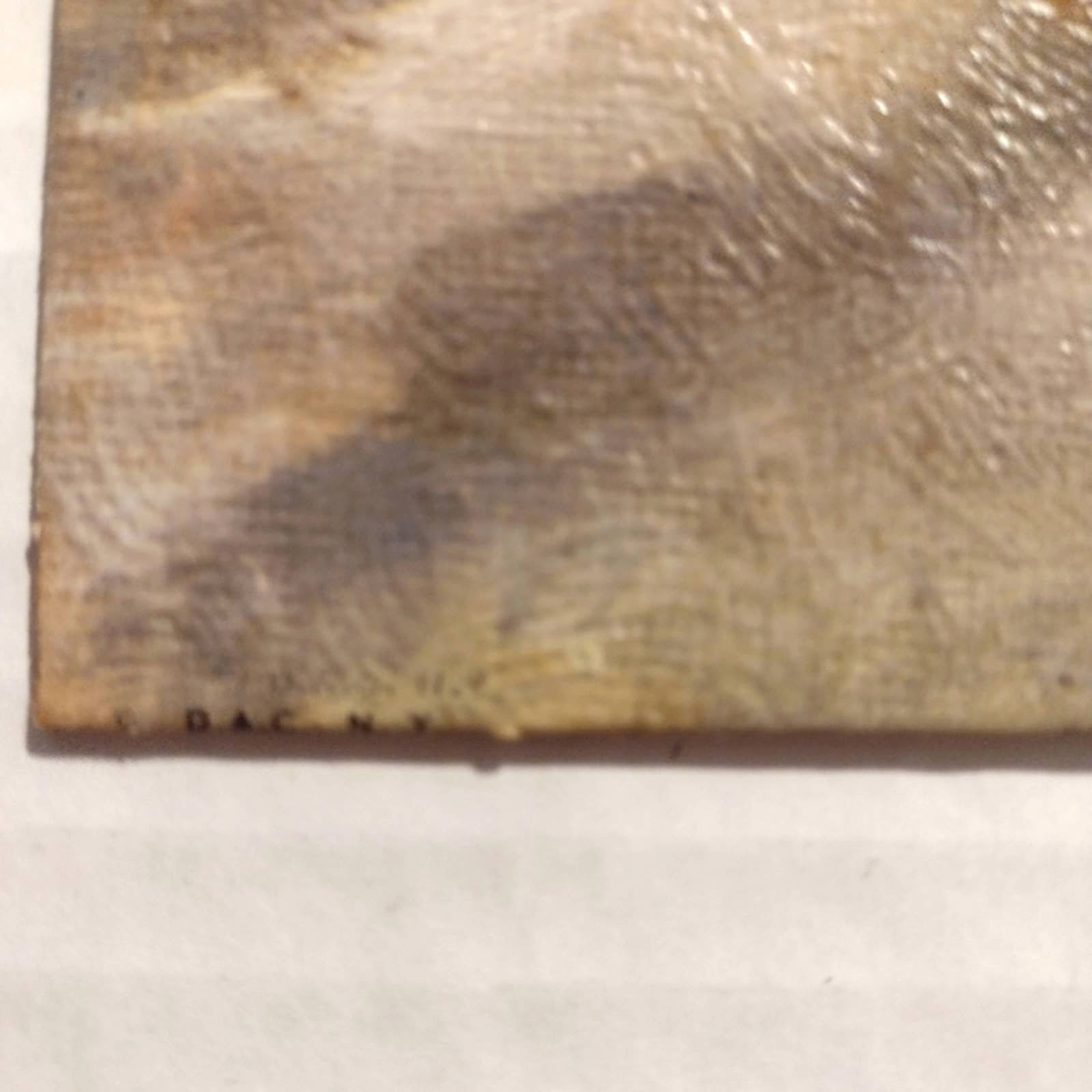 Vintage Pierre Renoir Little Irene Lithograph 16x20 Textured Board ...