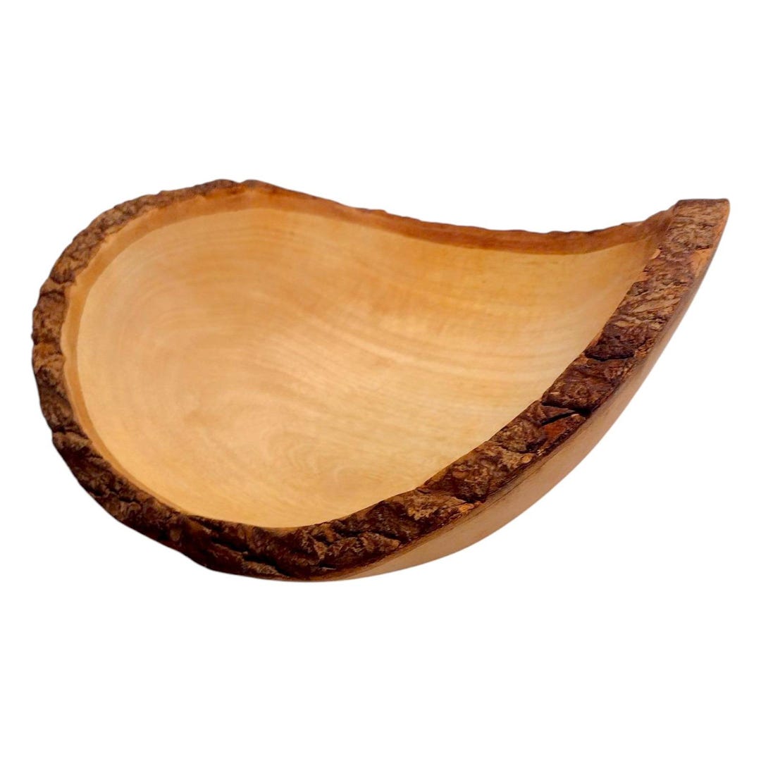 Rustic Live Edge Wood Bowl Primitive Decor 10