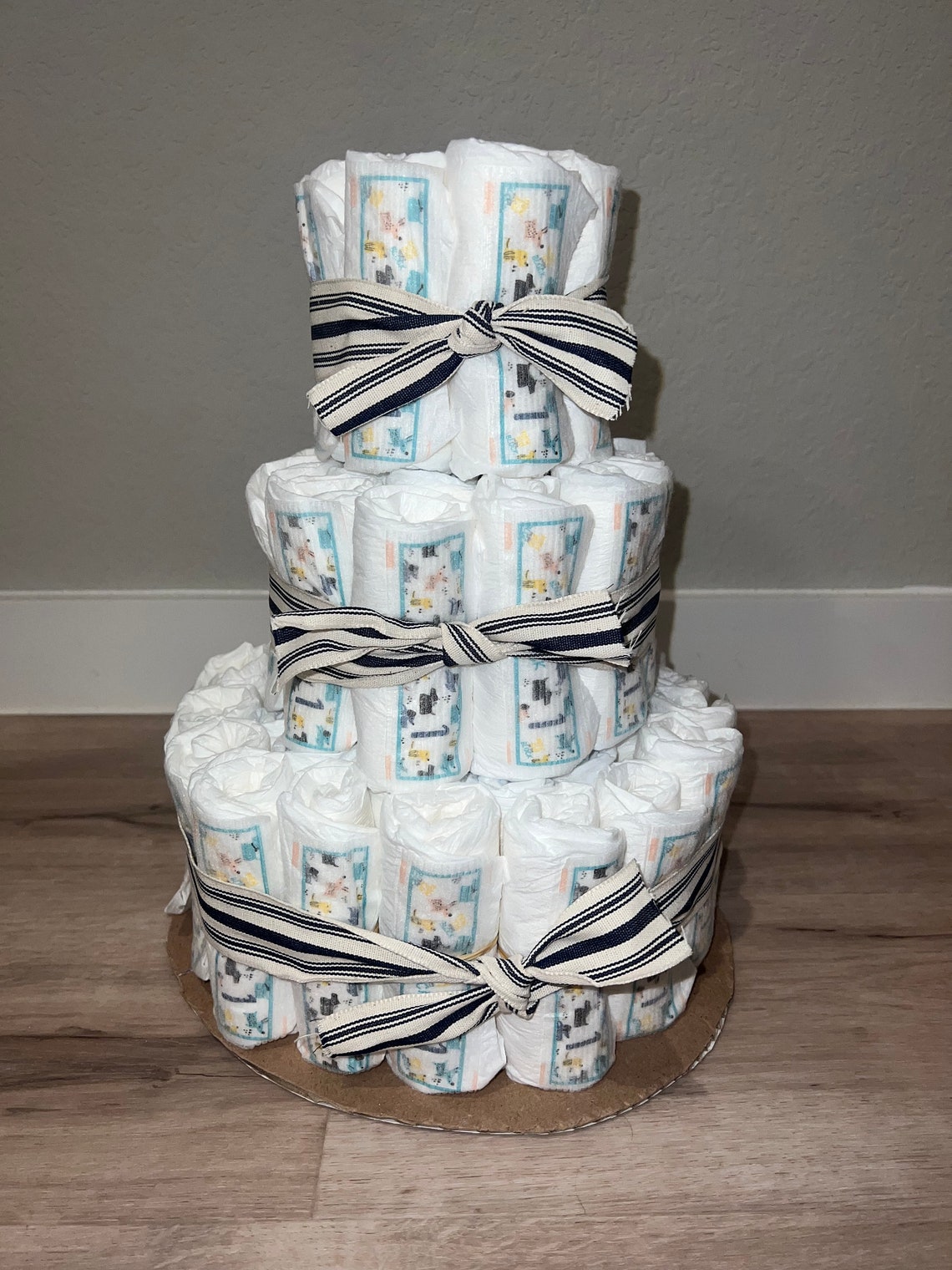 Personalized Diaper Cake - Etsy