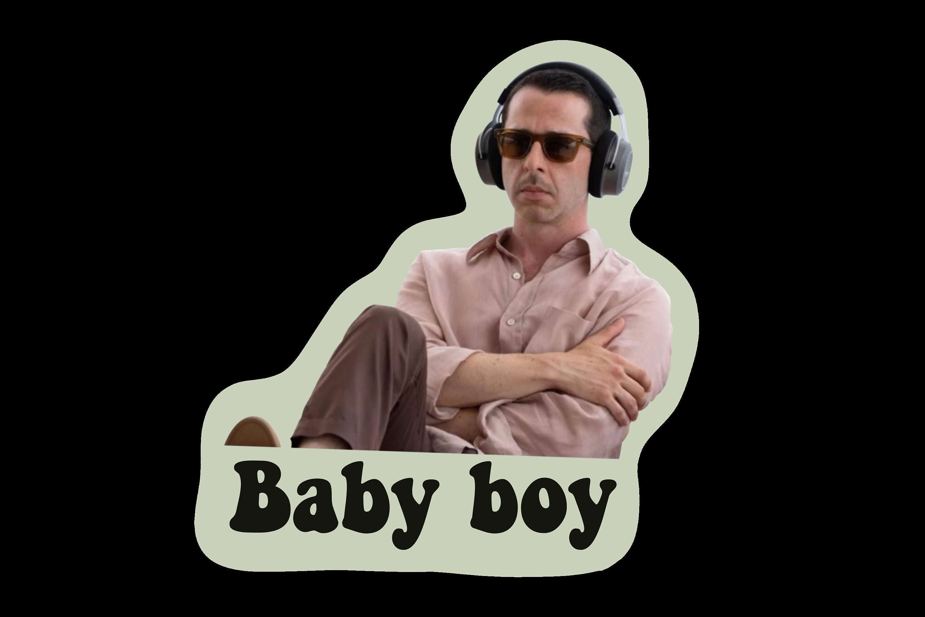 Succession Kendall Roy Baby Boy Sticker Design With iPad - Etsy