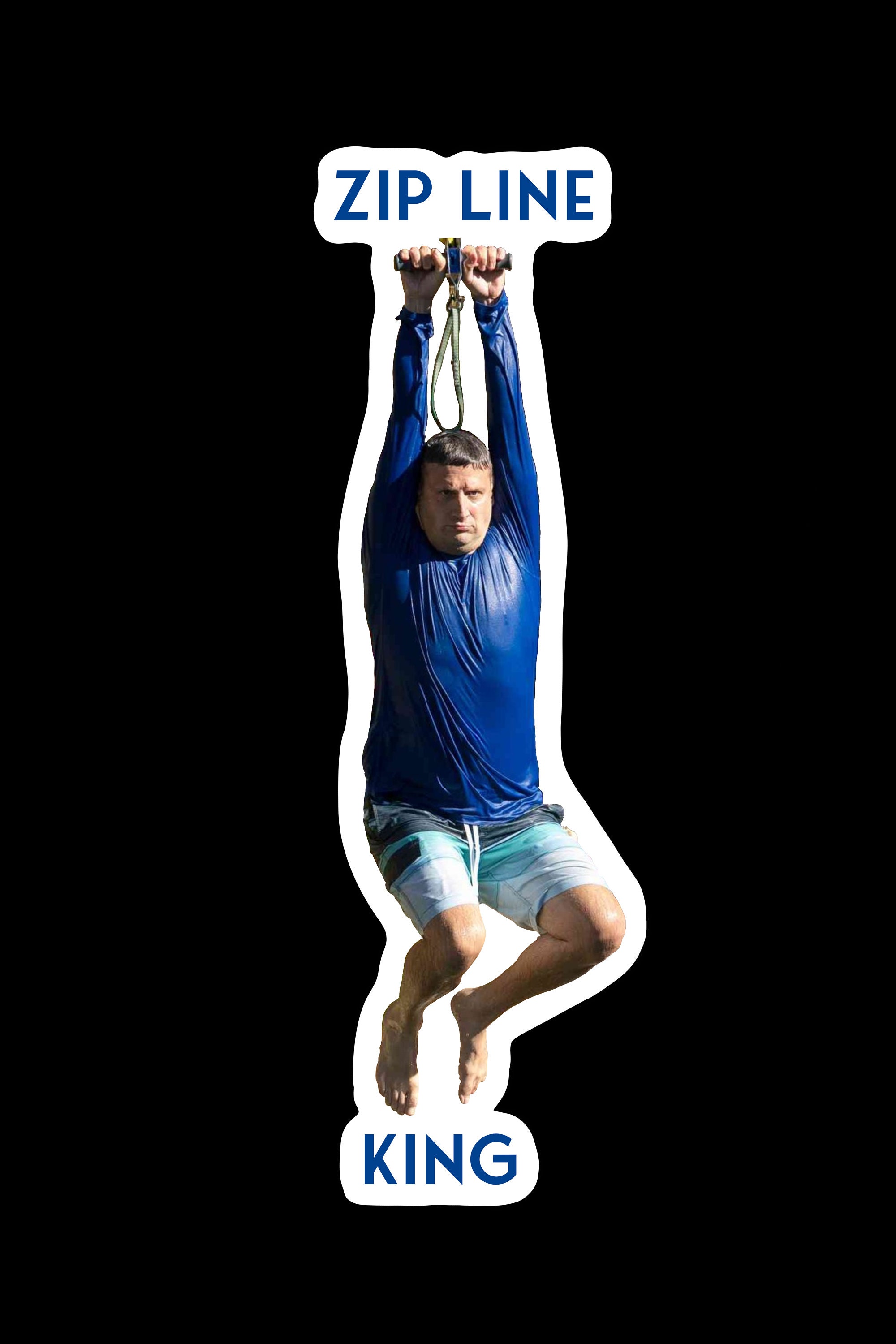 I Think You Should Leave Zip Line Bachelor Skit Digital Sticker Design ...