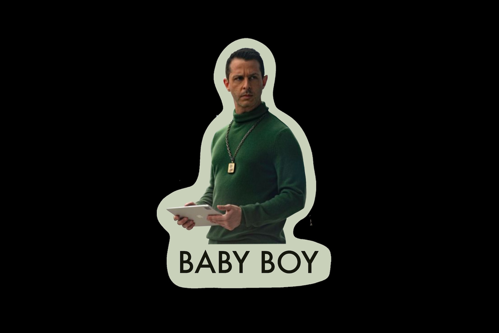 Succession Kendall Roy Baby Boy Sticker Design With Headphones - Etsy